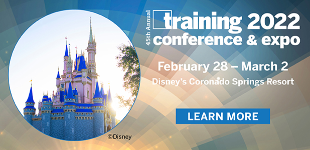 Training magazine Ranks 2021 Training Top 100 Organizations